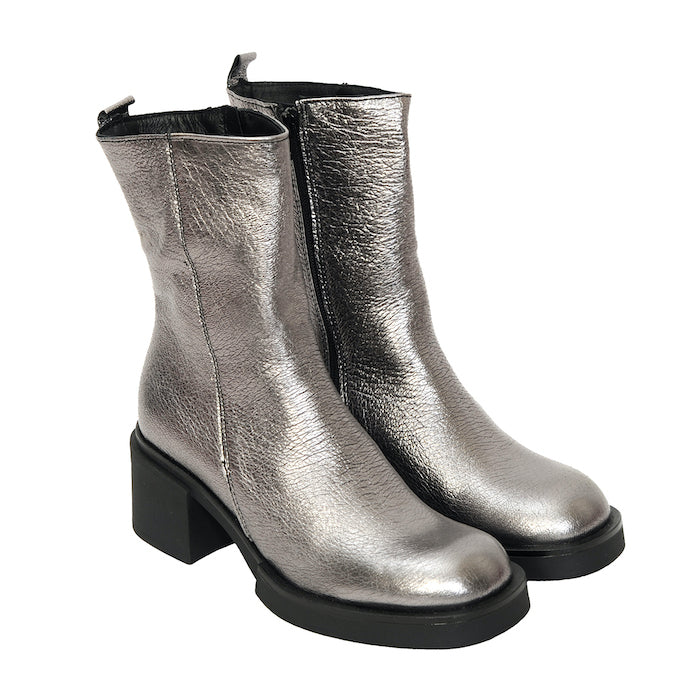 Prima Ballerina - Metallic Boots Fucile – Primaballerina.ch